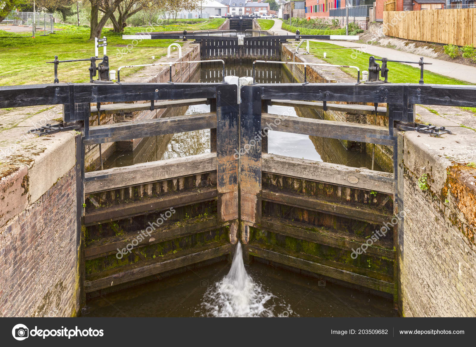Diglis Canal Locks, Worcester Stock Photo by ©TravellingLight 203509682