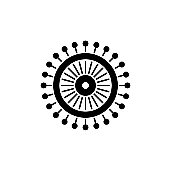 Bindi symbol imágenes de stock de arte vectorial | Depositphotos