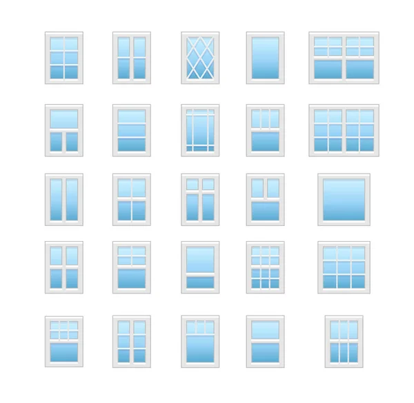 Single hung windows Vector Art Stock Images | Depositphotos