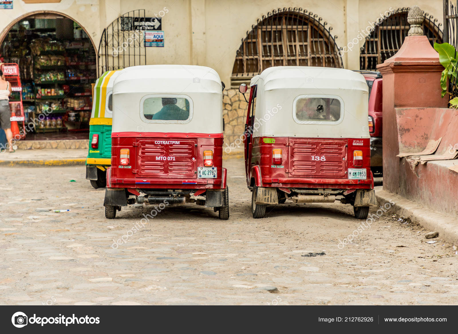A typical view in Copan Town in Honduras – Stock Editorial Photo ...
