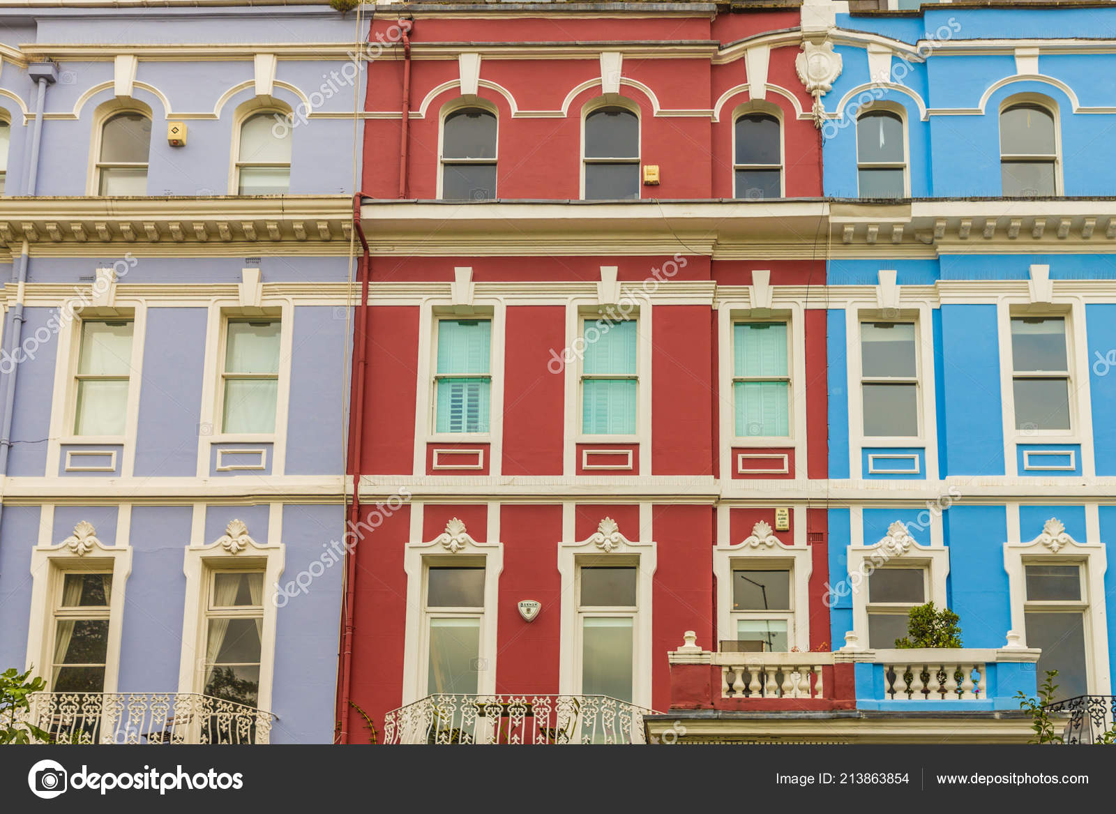 A typical view in Notting Hill in London Stock Photo by ©chrispictures ...