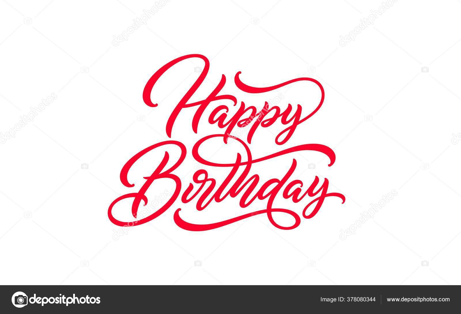 Happy Birthday Calligraphy Font