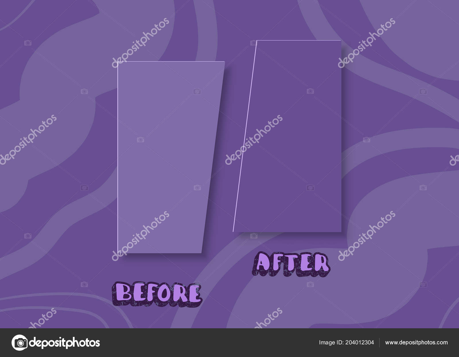 Template Background Comparison Ultra Violet Card Empty Space Vector ...