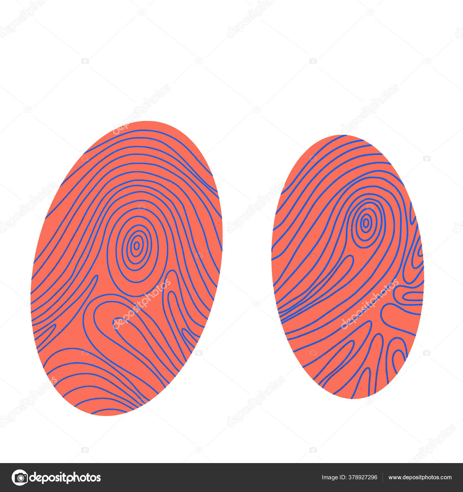 Huellas Dactilares Identificación Seguridad Para Acceso Pase Signo ...