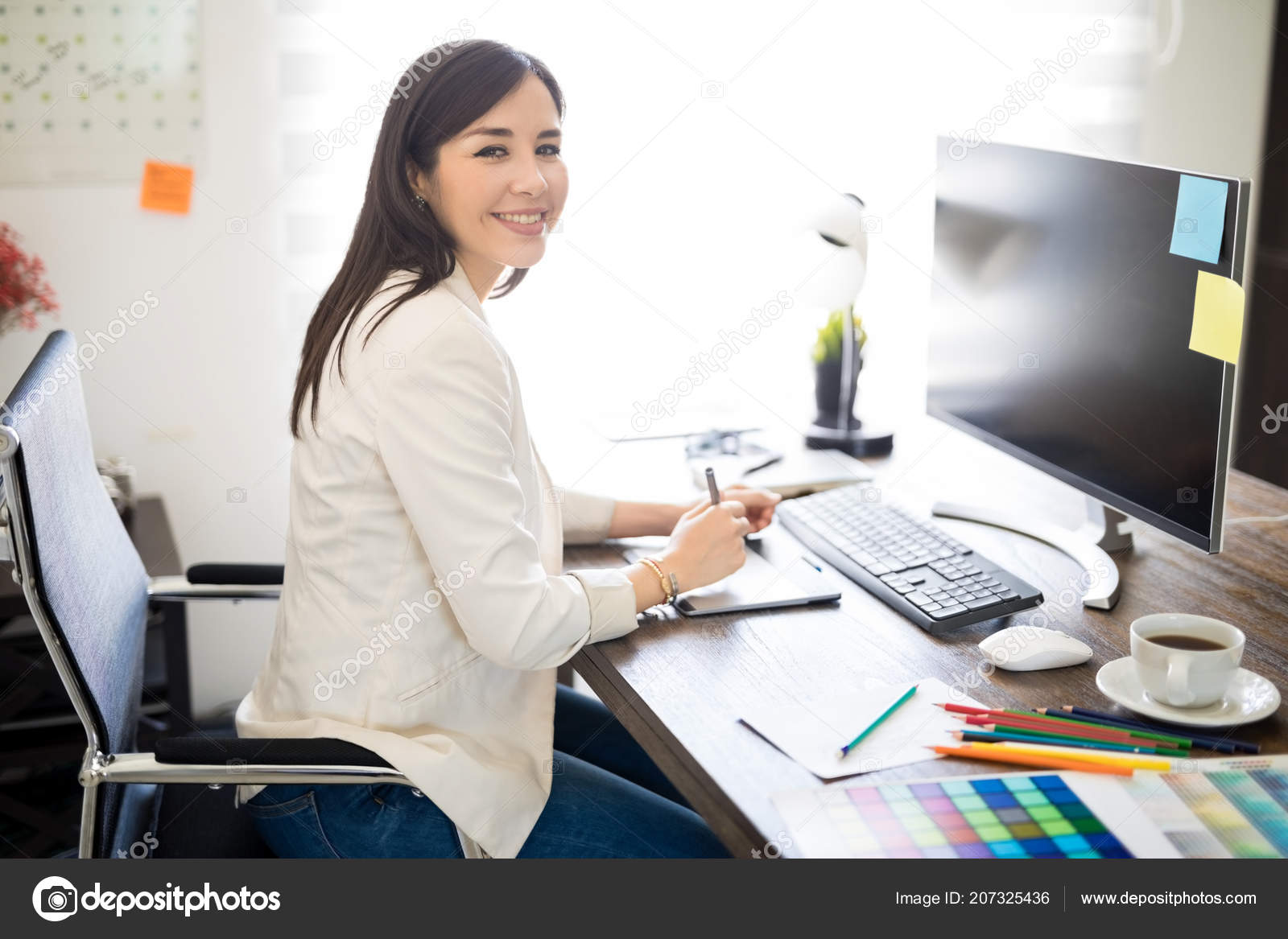 Female Graphic Designer