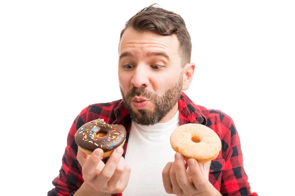 Man eating donut Stock Photos, Royalty Free Man eating donut Images ...