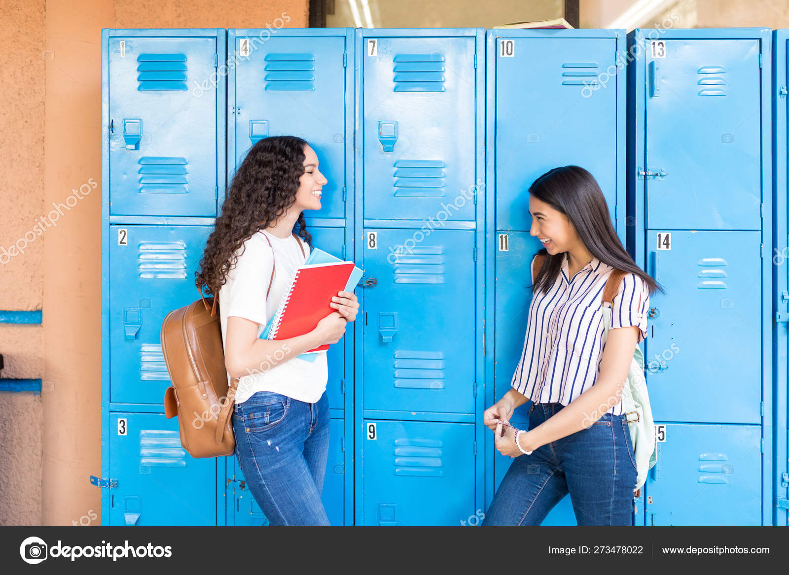 High School Friends Talking