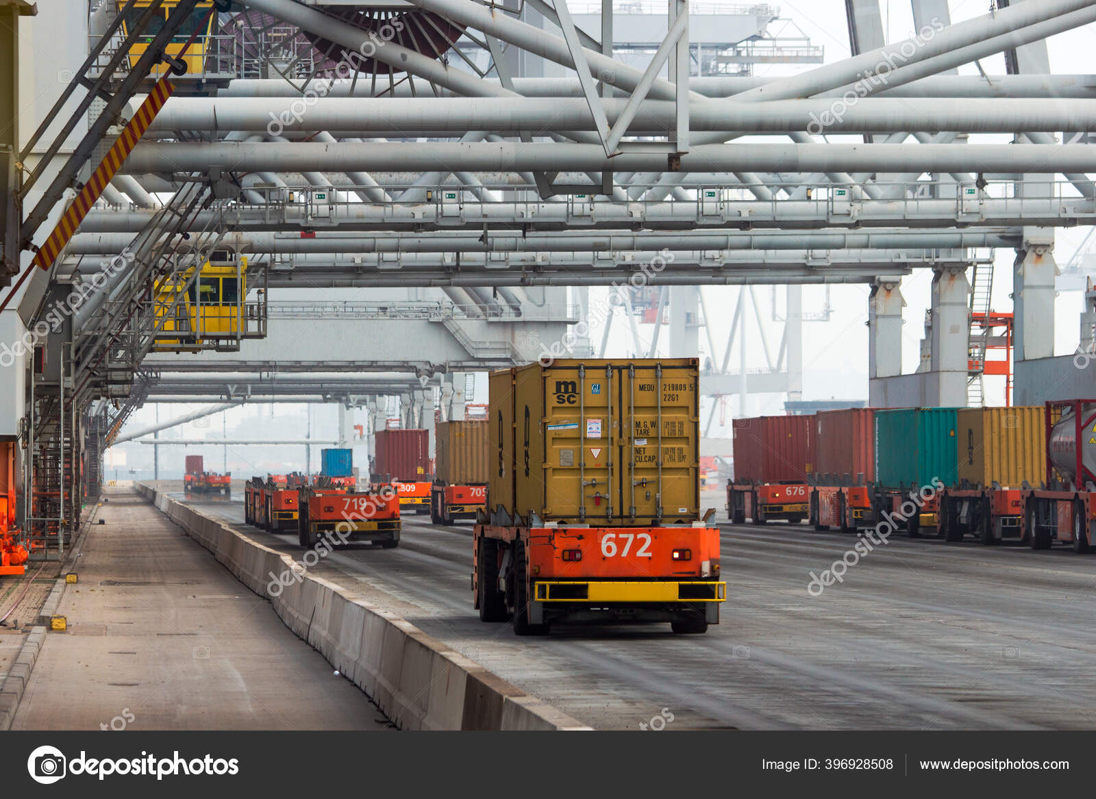 Rotterdam Port Container