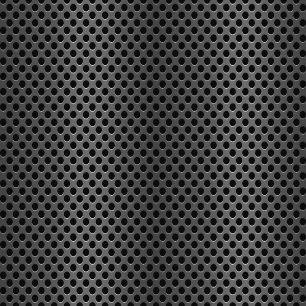 Seamless texture black metal surface dotted perforated background ...