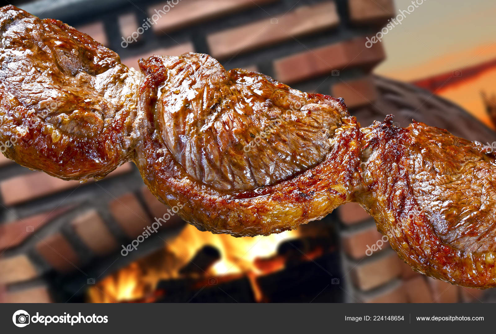 Picanha Traditional Brazilian Barbecue Stock Photo by ©rocharibeiro ...