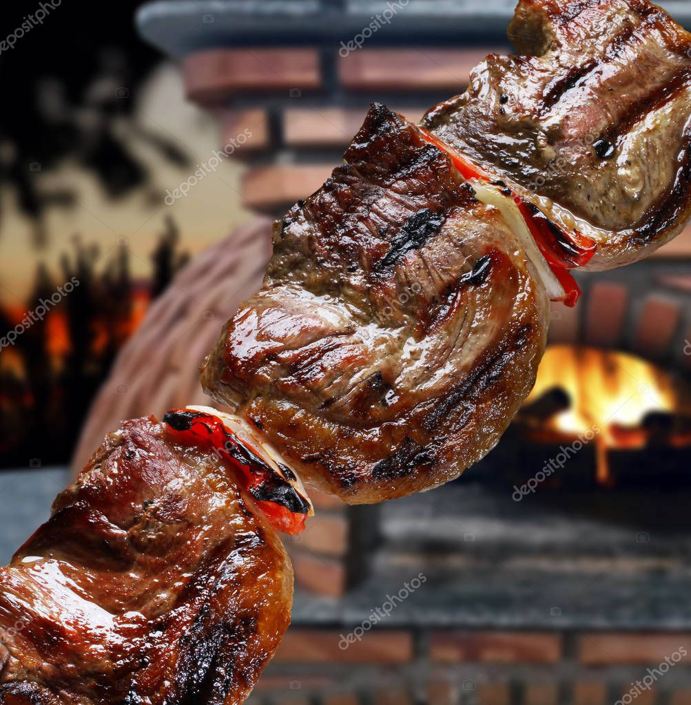 Picanha Tradicional Corte Brasileño Ternera — Foto de stock © rocharibeiro #224147110