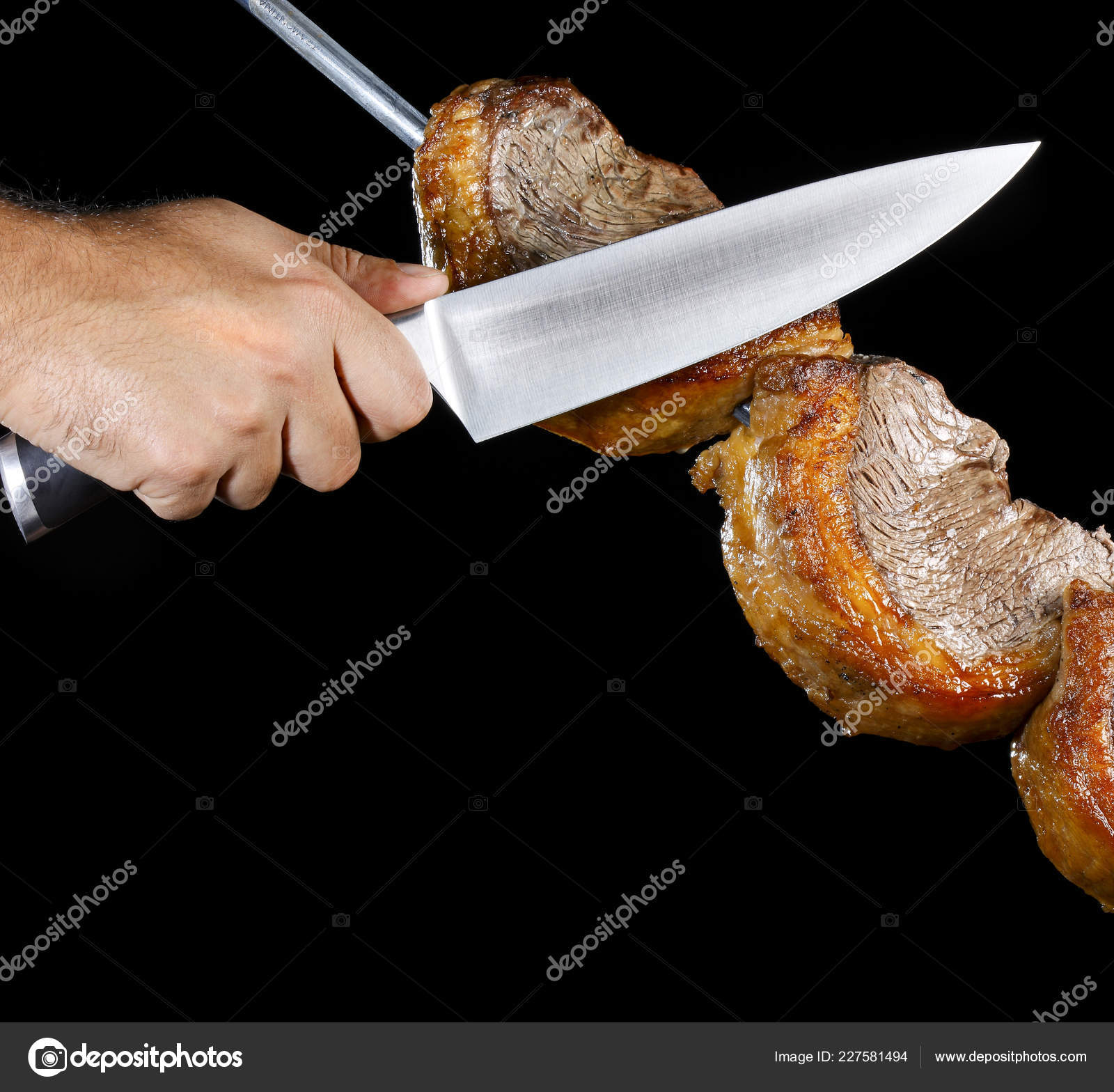 Picanha Tradicional Churrasco Brasileiro — Fotografias De Stock