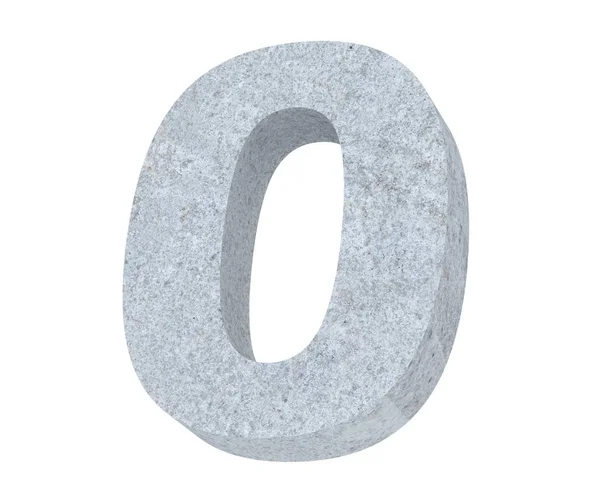 Decorative Wooden Alphabet Digit Zero Symbol Rendering Illustration ...