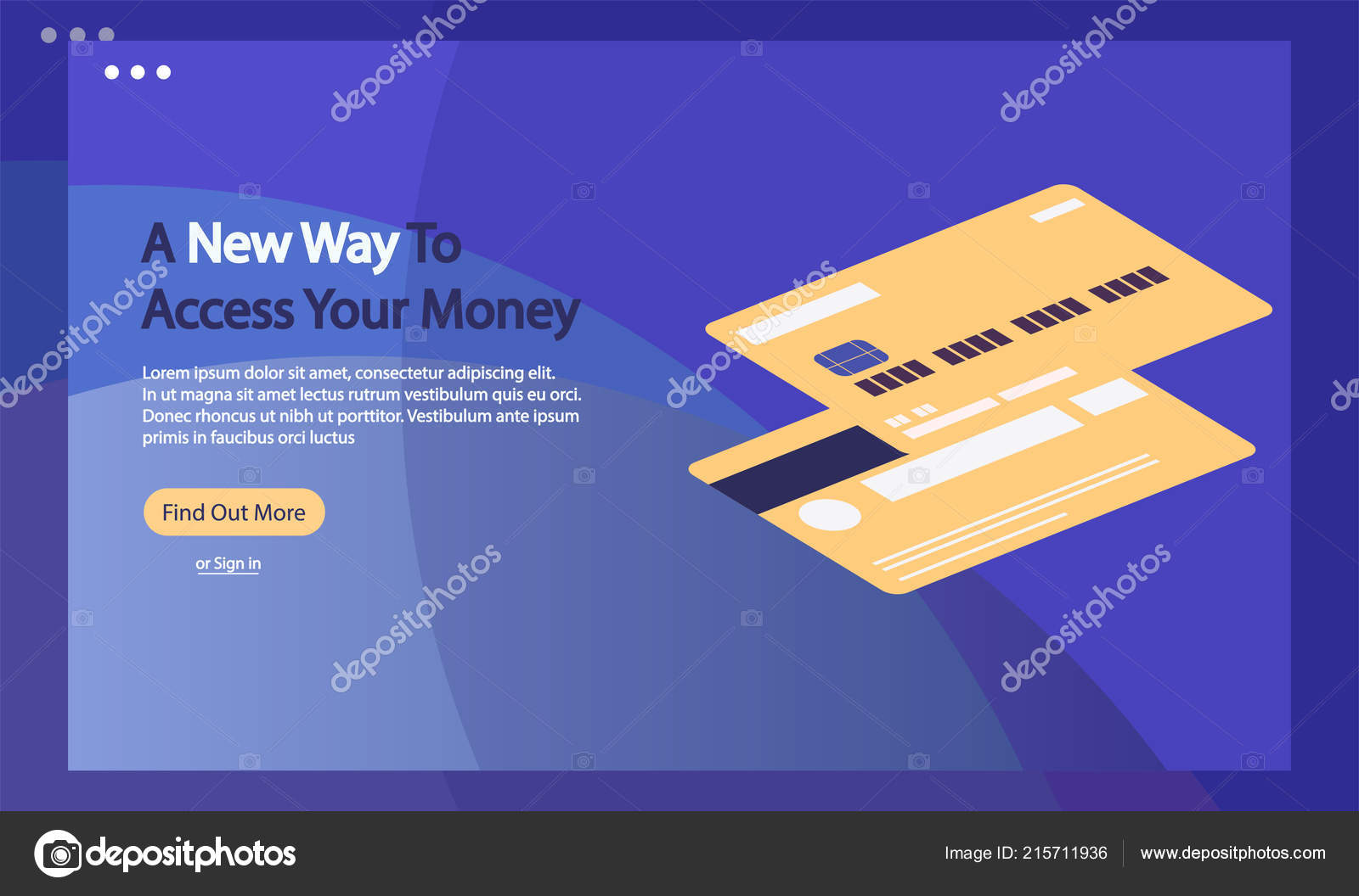 Placard template with abstract geometric shapes. Stock Vector by ...