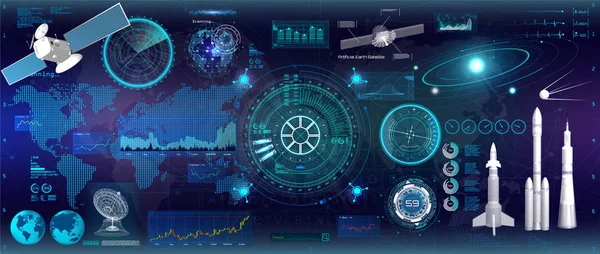 Space control panel Vector Art Stock Images | Depositphotos