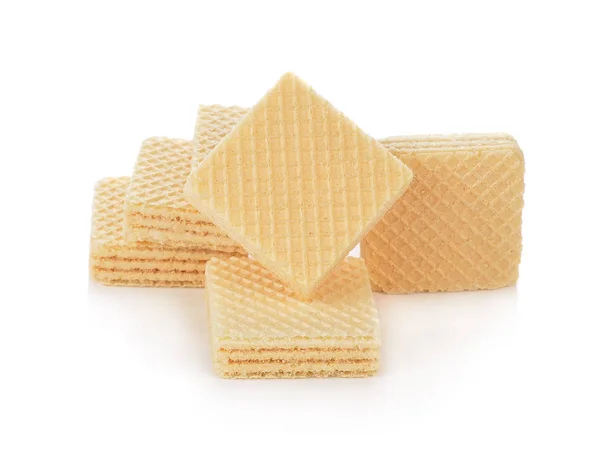 Waffle Isolated White Background — Stock Photo © anatchant@gmail.com ...