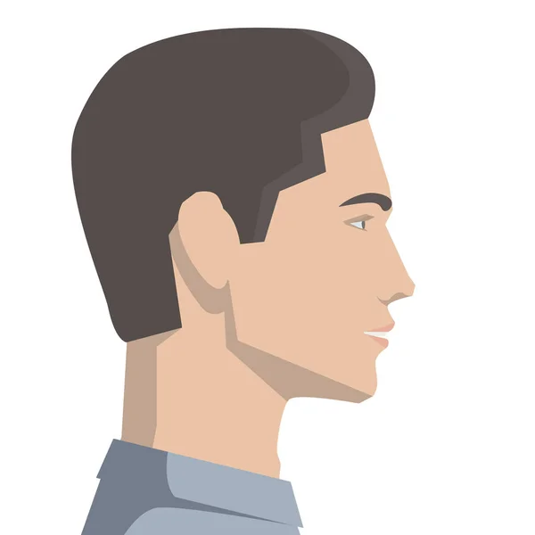 Male side profile Vector Art Stock Images | Depositphotos