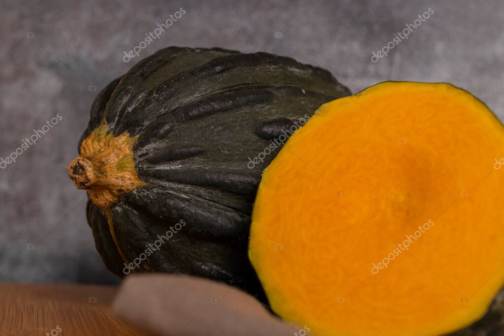 Calabaza típica de Perú, también llamada como: Zapallo Loche o ...