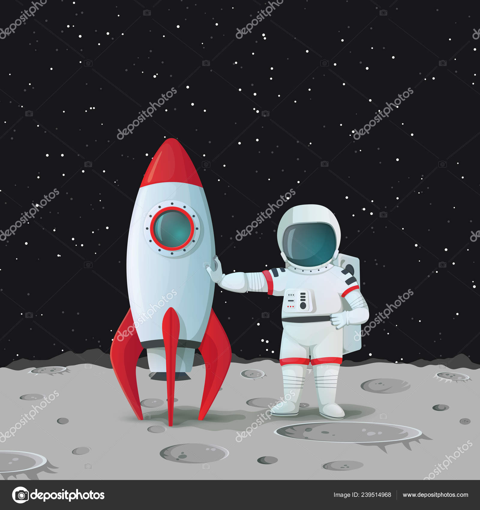 Astronaut Rocketship