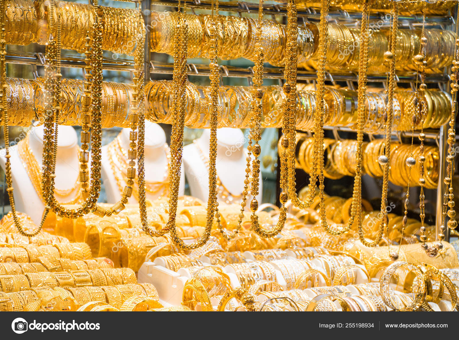 Gold Souk, Dubai - U.AE. Stock Photo by ©sarathmaroliknr@gmail.com ...