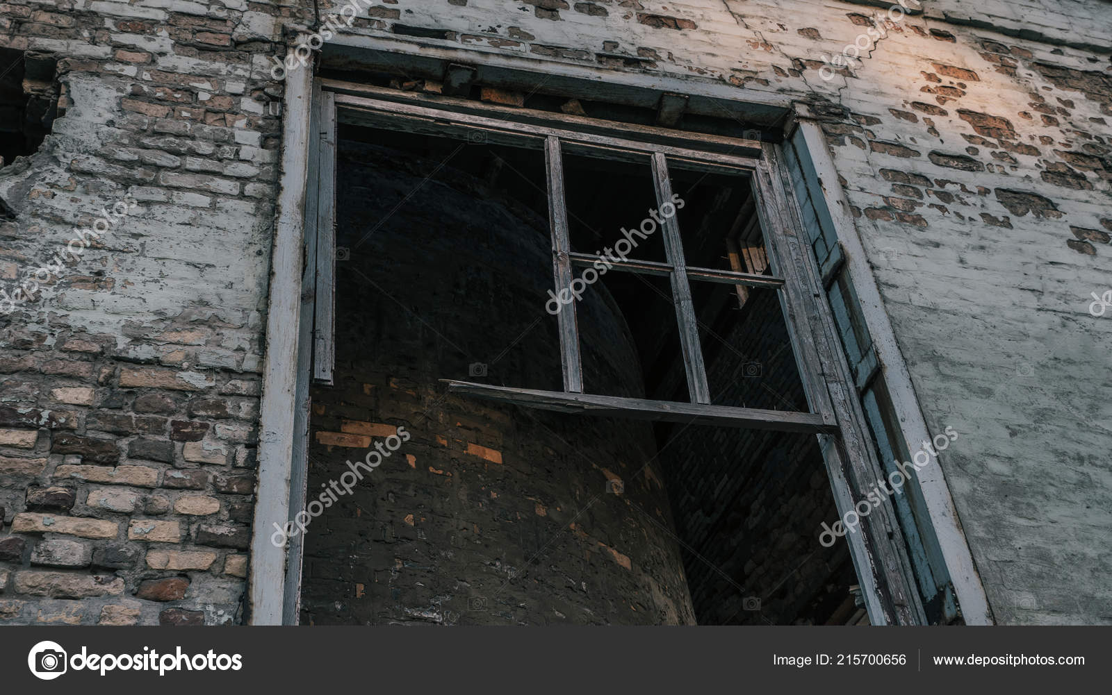 Broken Window Abandoned House Stock Photo by ©Viacheslav_Petrusha 215700656