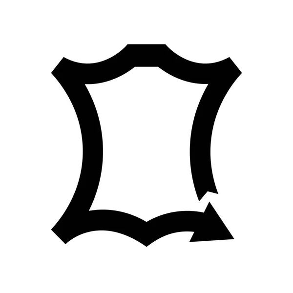 Deri logo simge. Vektör geri dönüşümlü deri sembolü ©avector 225508028 ...