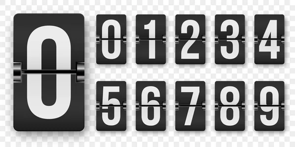 Countdown clock flip counter vector digital timer Stock Vector Image by ©avector #191734268