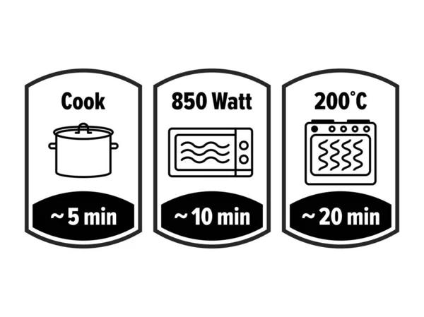 Cooker temperature clock Vector Art Stock Images | Depositphotos