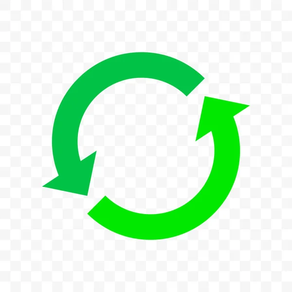 Recycle vector arrow icon. Eco waste reuse or bio recycle triangle ...