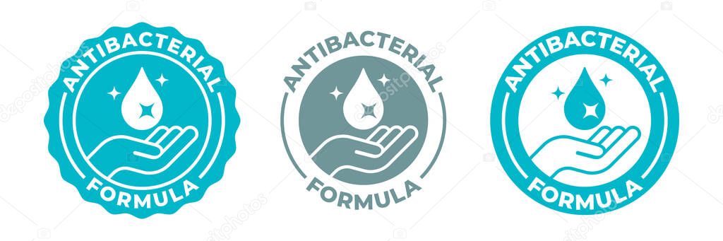 Anti bacterial icon Vector Art Stock Images | Depositphotos