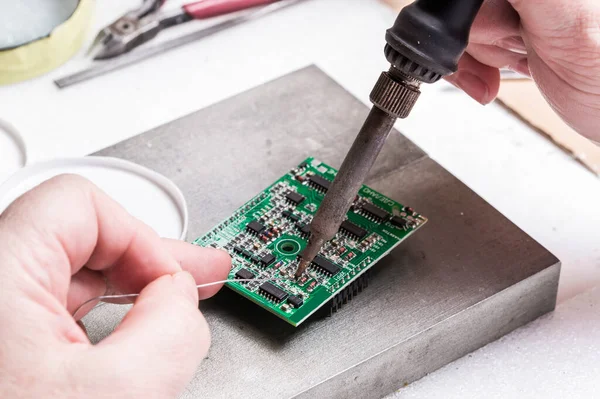 Soldering technique Stock Photos, Royalty Free Soldering technique ...