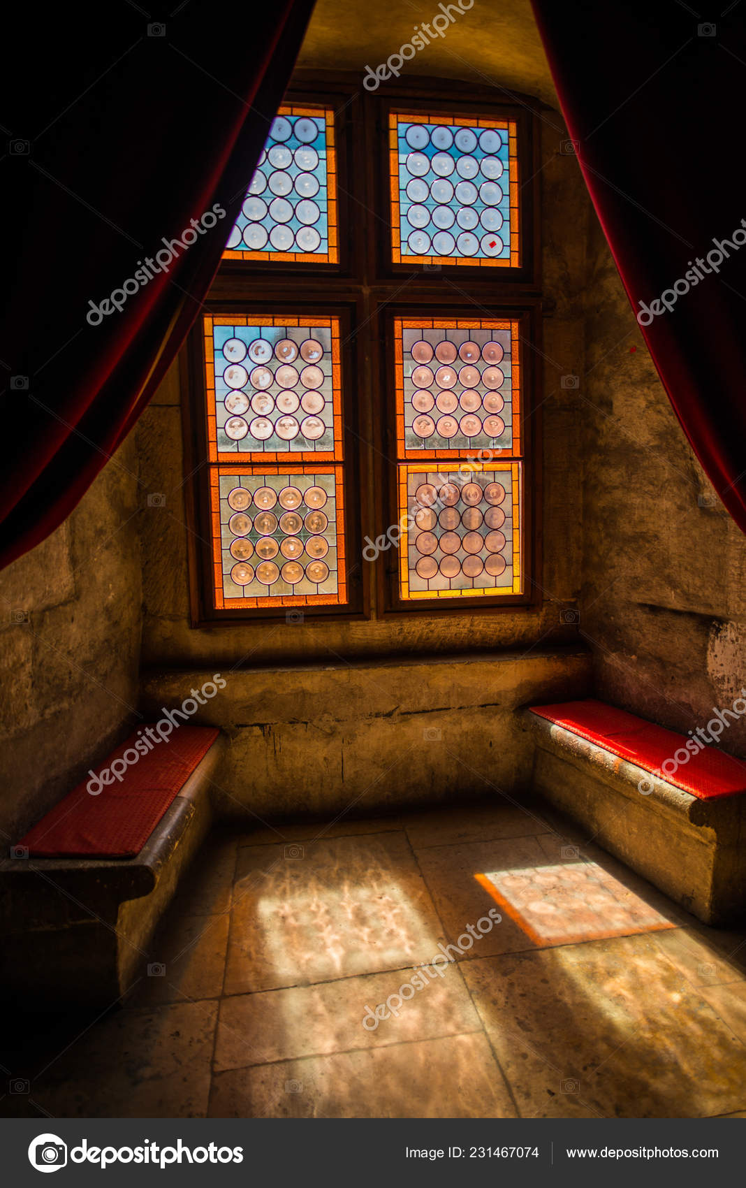 Old Church Interior Window Sitting Place Stock Photo by ©somra.stefan ...