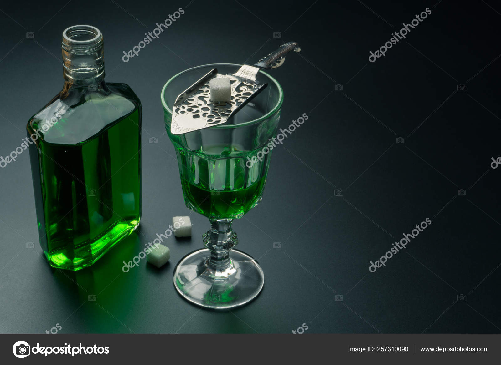 Absinthe Bottle