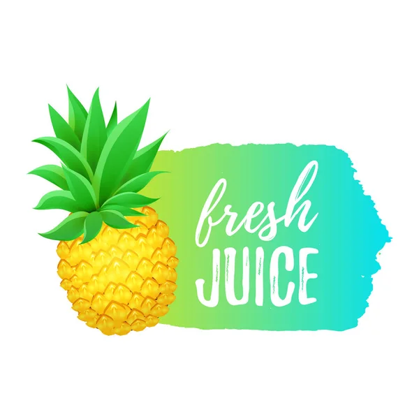 Hand drawn bright pineapple Stock Vector Image by ©Molesko #77635180