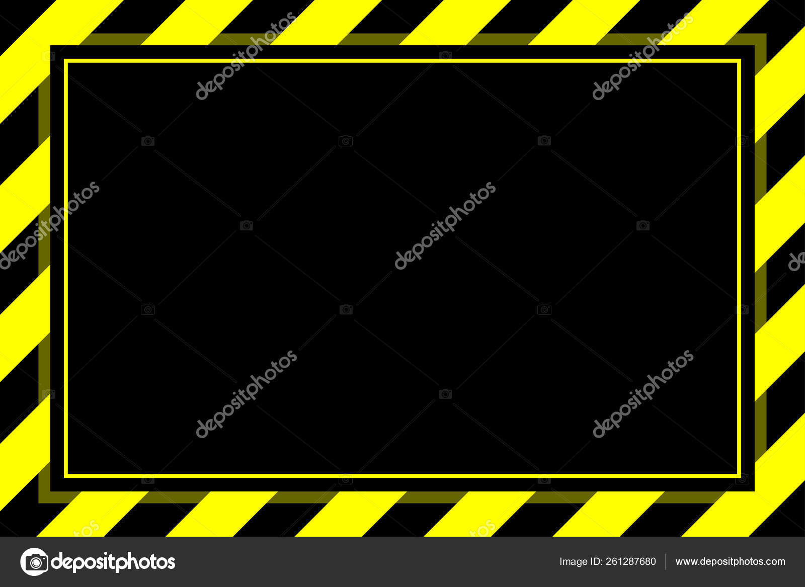 Caution Border Template