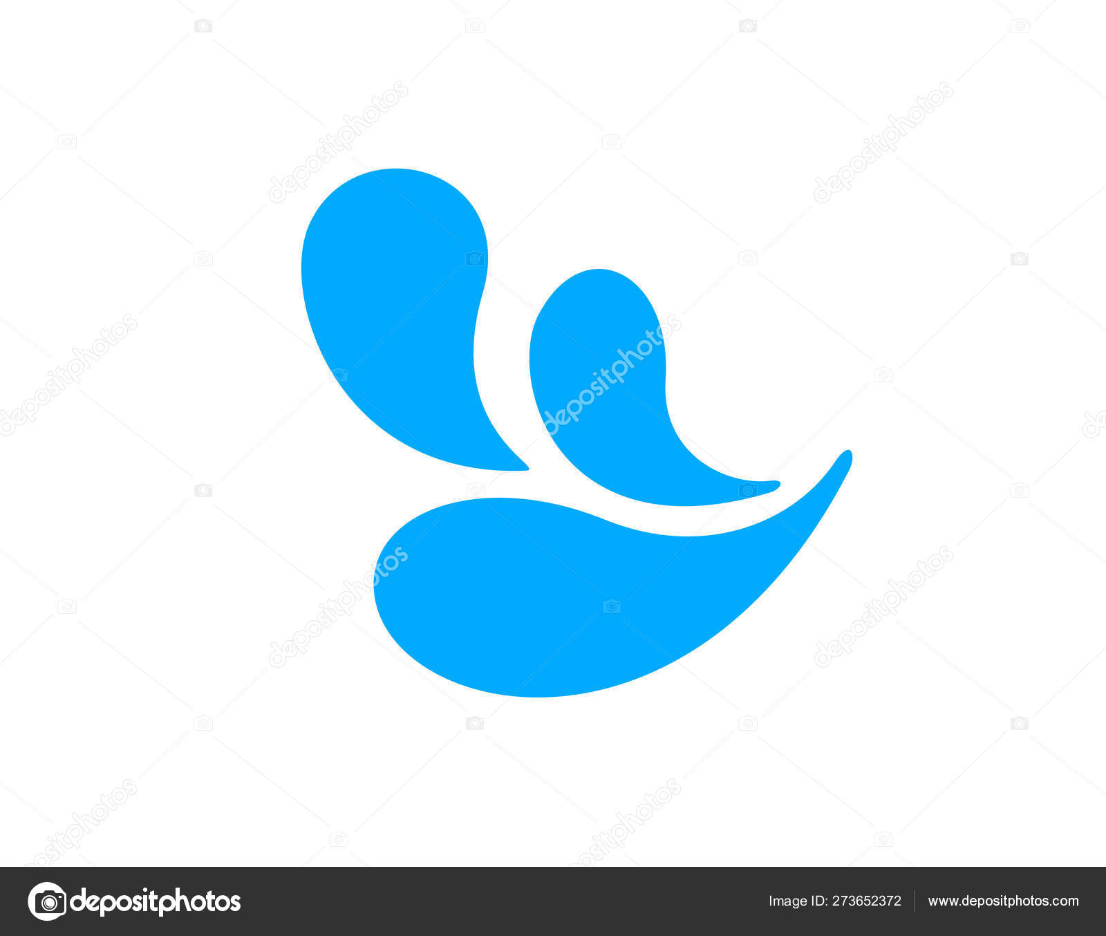 Water Drop Splash Icon