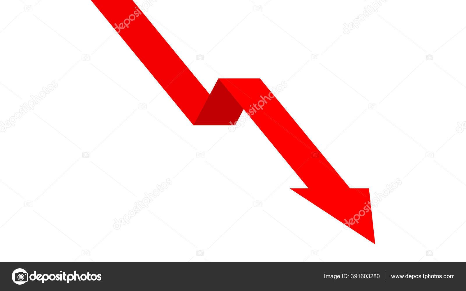 Red Arrow Logo Pointing Up