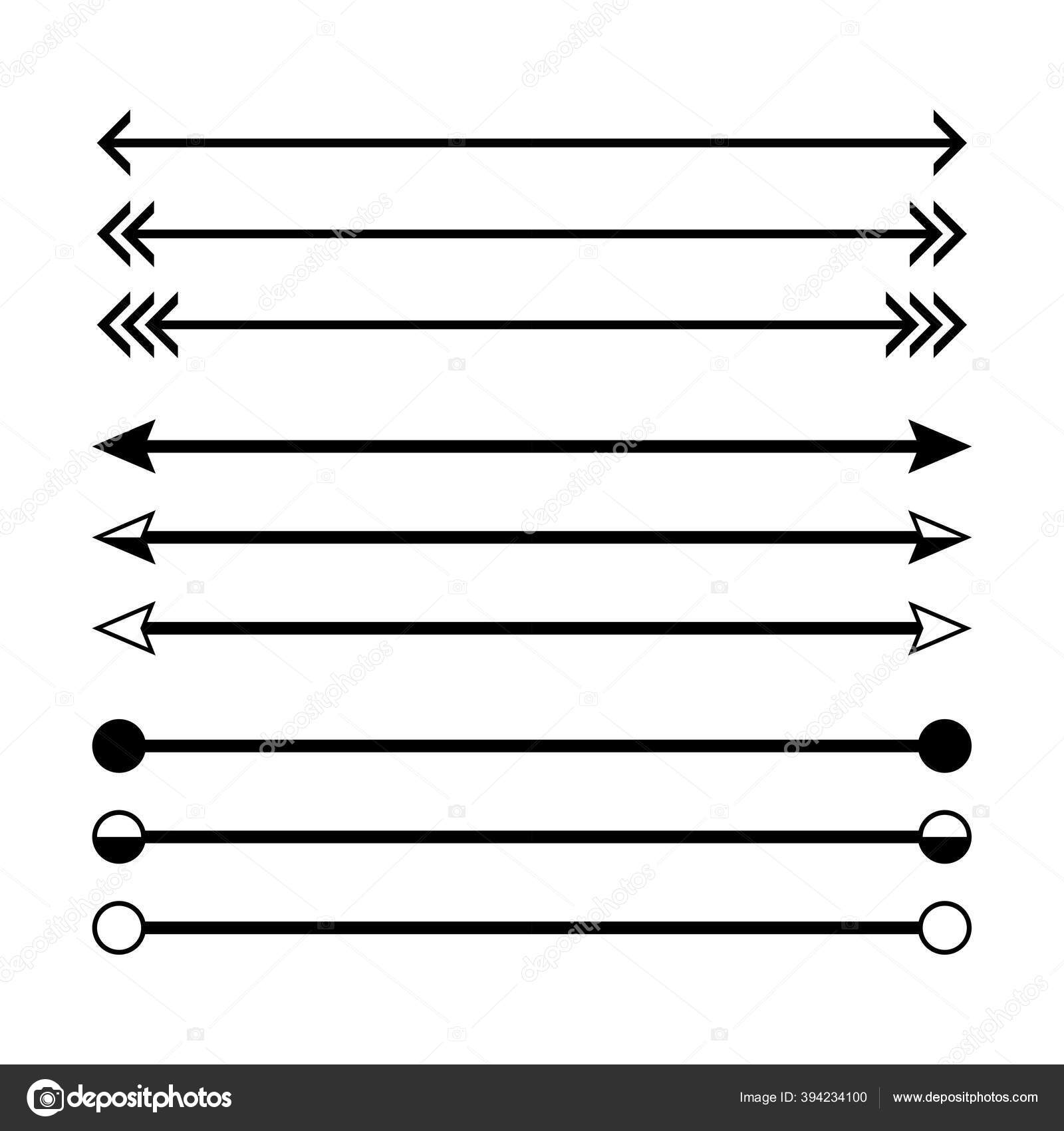 Vetor De Linha Horizontal Vetor De ícone De Linha De Produtos De