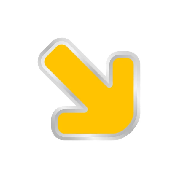 12,680,169 Yellow vector arrow Vector Images | Depositphotos