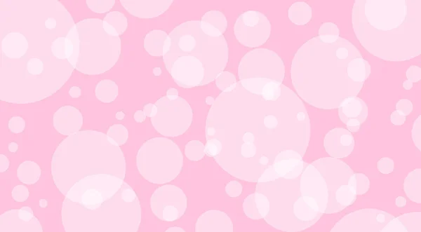 Light Pink Bubbles Background