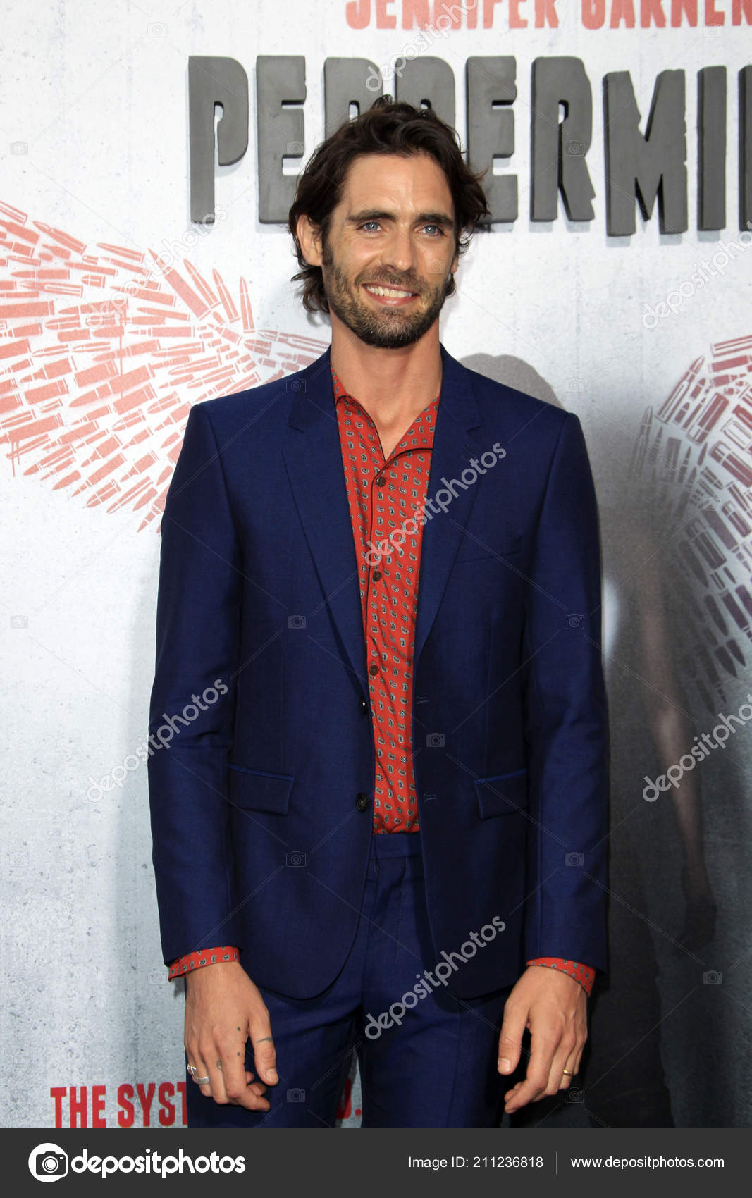 Los Angeles Aug Tyson Ritter Peppermint World Premiere Regal Cinemas ...