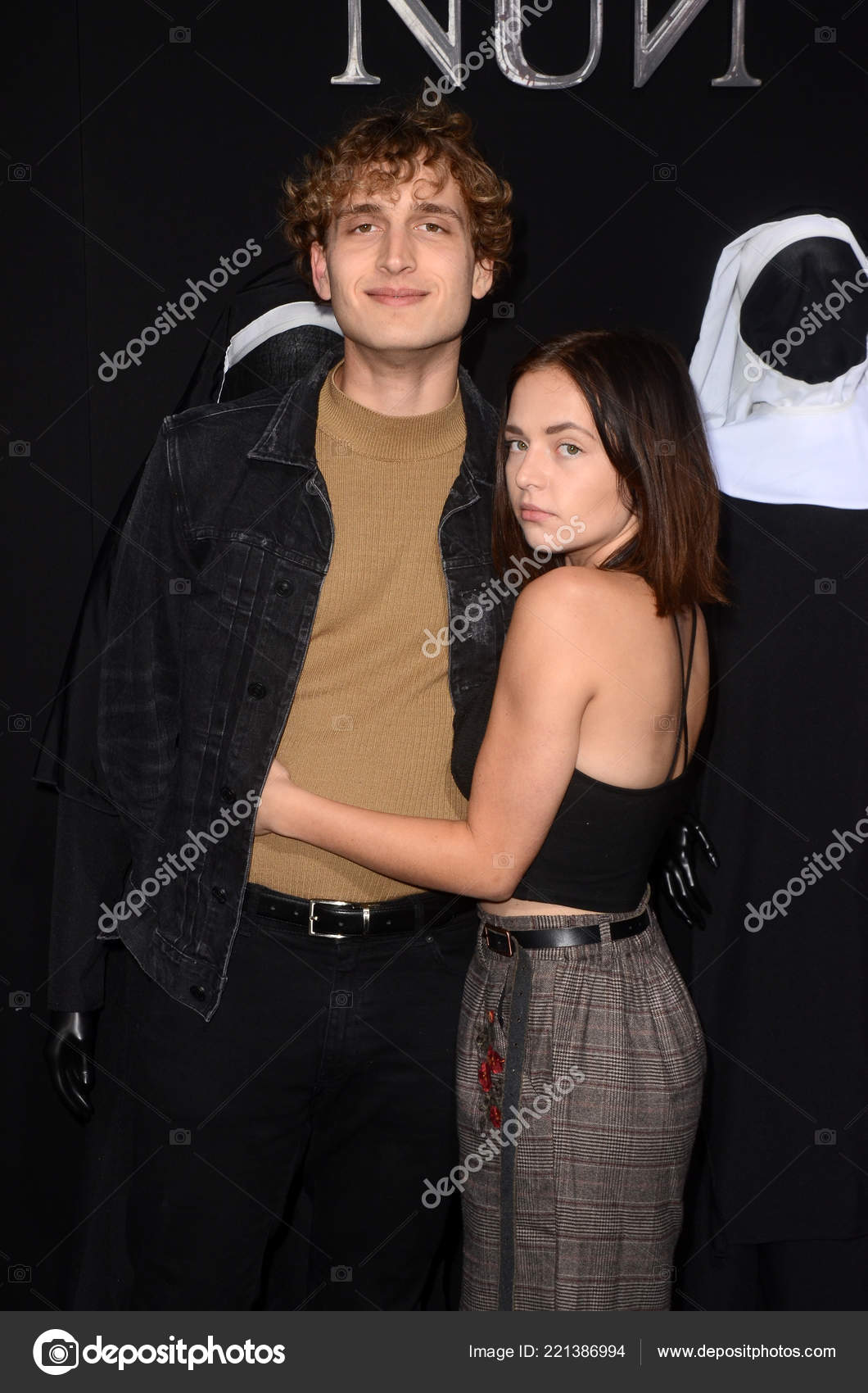 Los Angeles Sep Andrew Lowe Nun World Premiere Tcl Chinese — Stock ...