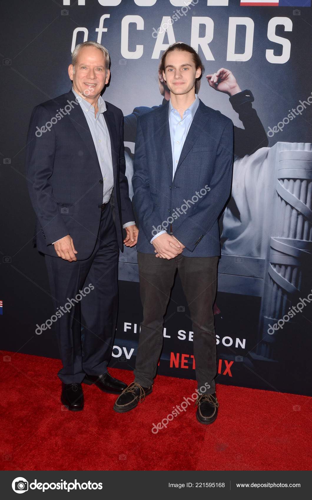 Los Angeles Oct Campbell Scott Malcolm Scott House Cards Season — Stock ...