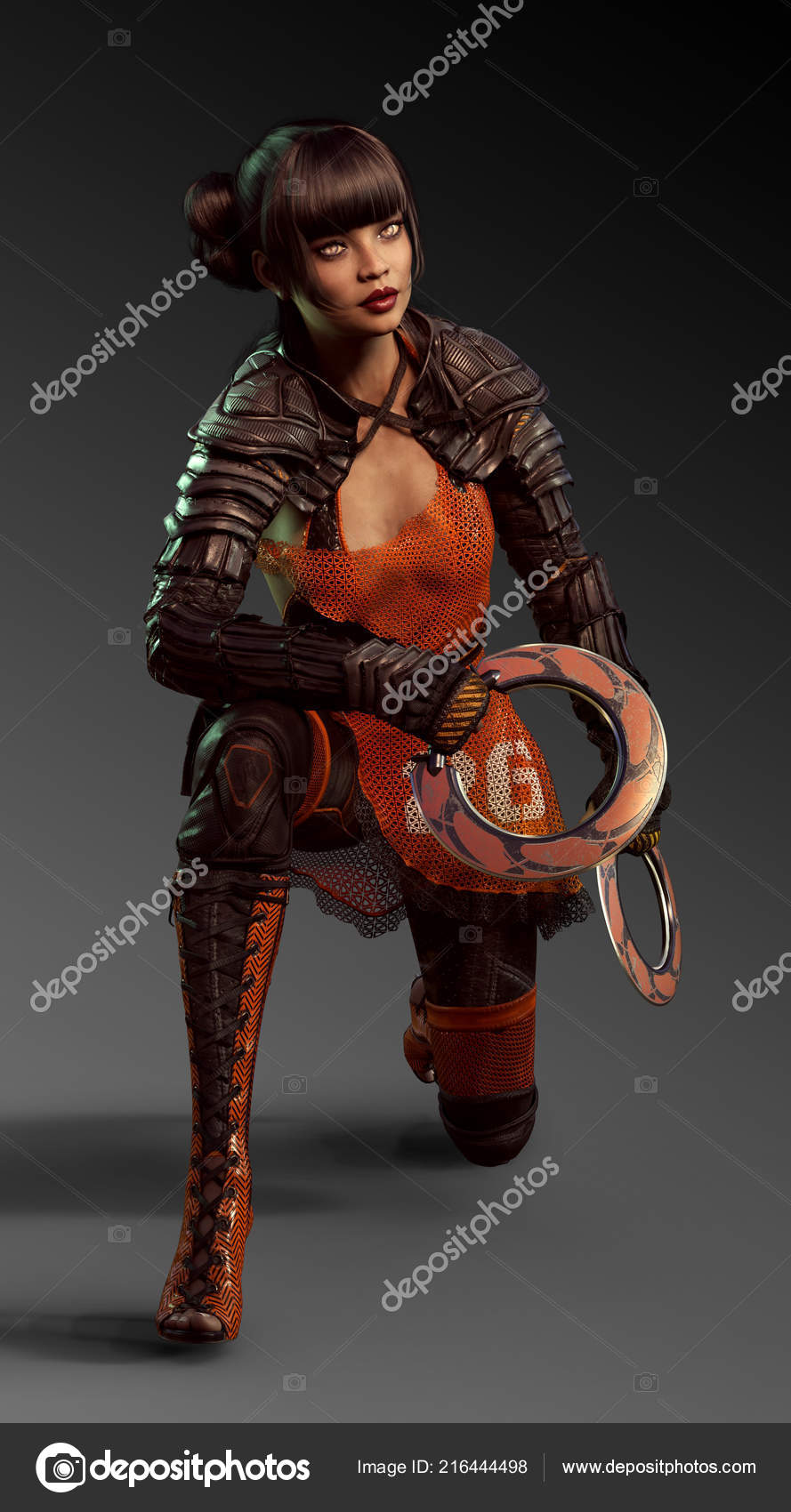 Steampunk Female Assassin