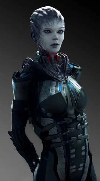 Alien Female Warrior