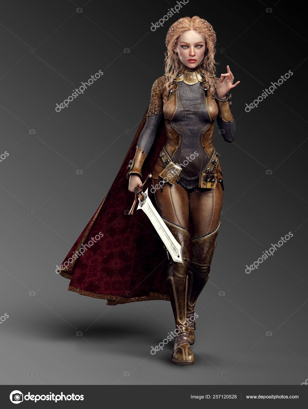 Fantasy Skinnrustning