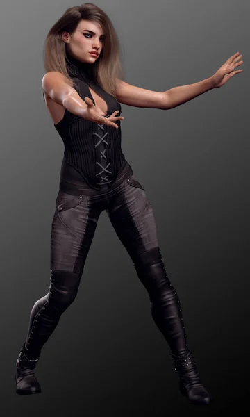 Urban Fantasy Mage Casting Position Stock Photo by ©Ravven 291445264