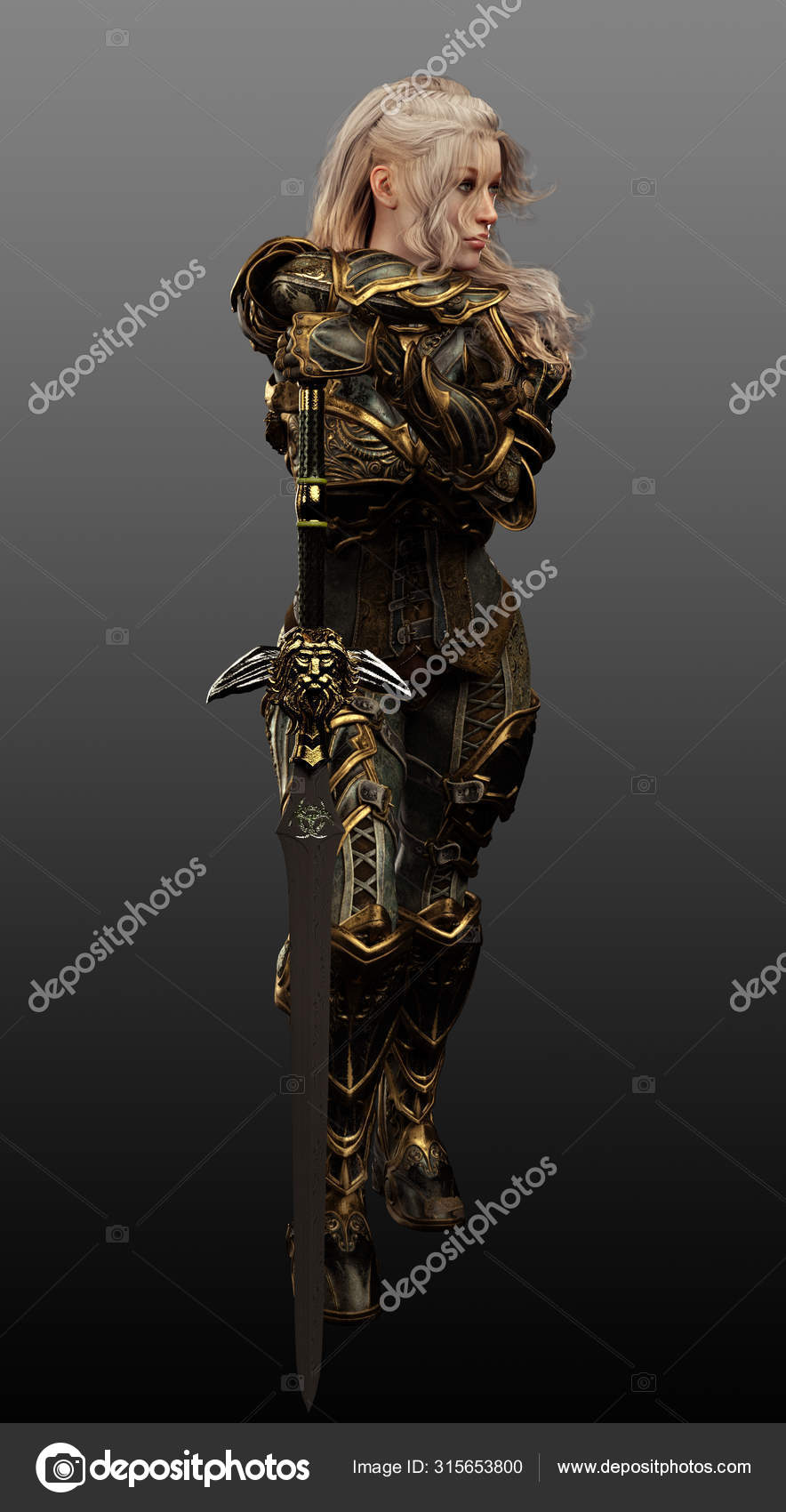 Fantasy Skinnrustning