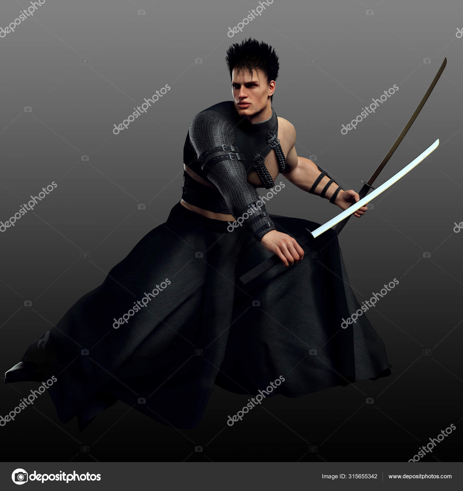 Fantasy Dual Swordsman