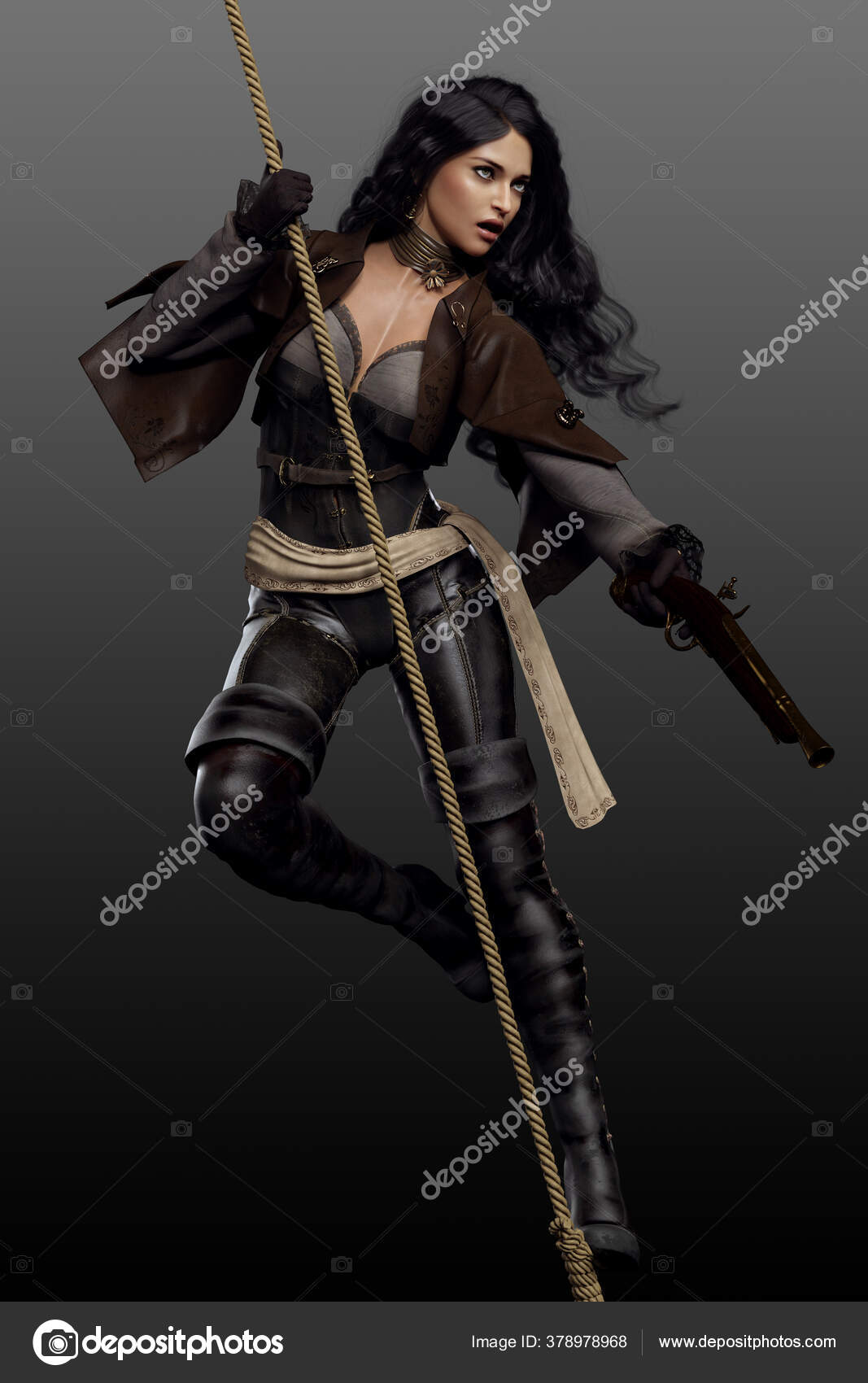 Steampunk Pirate Female